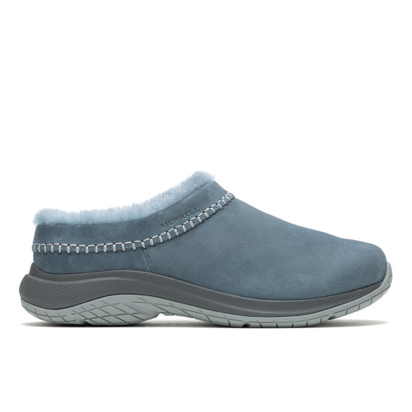 Merrell- Encore Ice 5 Shearling Clog Stonewash - Shoemates Footwear ...
