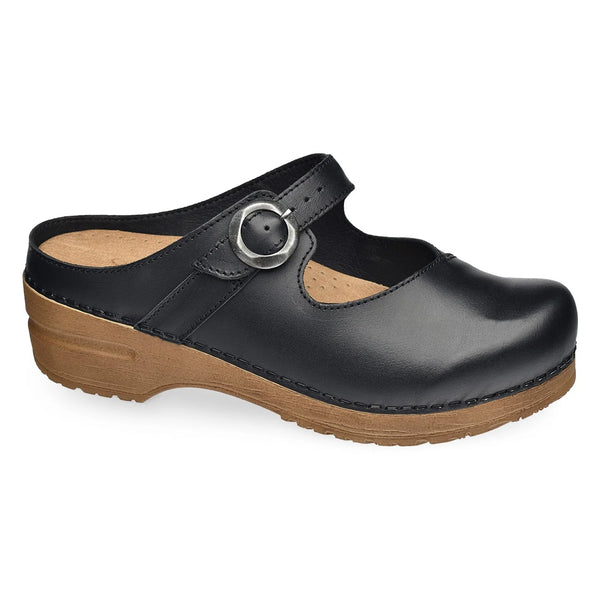 Sanita Chester Leather Black - Shoemates Footwear & Repair, LLC